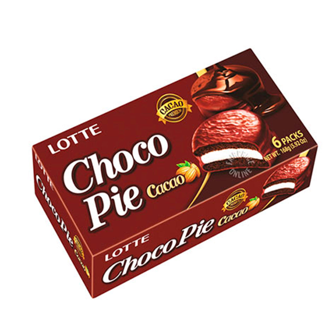 CHOCO PIE | CACAO | PASTELITO COREANO | 6 UNIDADES