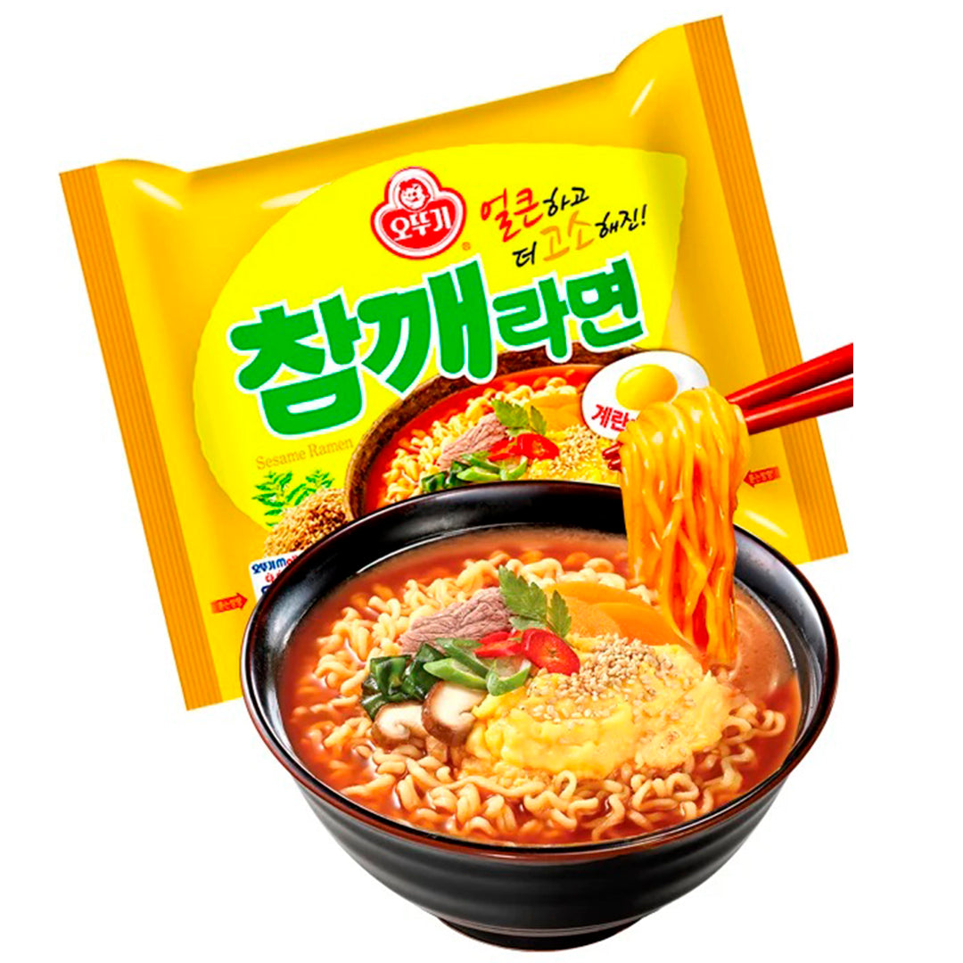 RAMEN COREANO | SESAMO Y CALDO DE RES